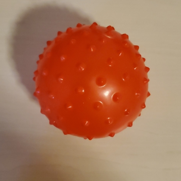 Unknown | Games | Lightweight Flexible Spiky Red Ball | Poshmark